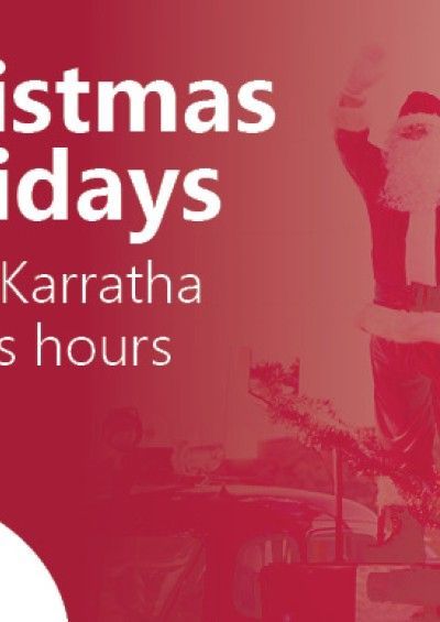 Christmas Holidays Facility Hours | City of Karratha